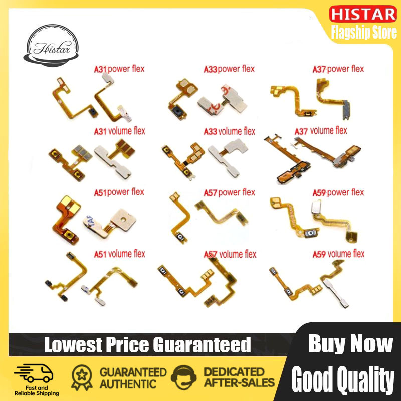 OPPO Power Button Flex Cable A83 A33 A37 A57 A39 A5S A3S A31 A71 A52 A5 ...