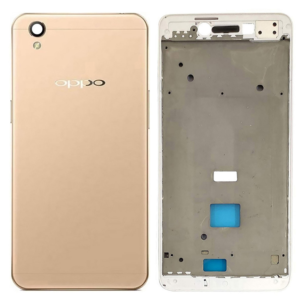 Oppo A37 Middle Frame Housing with Power Volume Buttons & Camera Lens ...