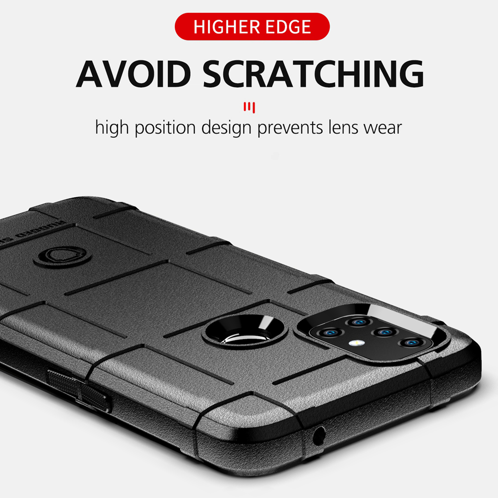 OnePlus Nord N10 5G Case, Eabhulie Soft TPU Heavy Duty Rugged Shield Armor Tough Shockproof ...