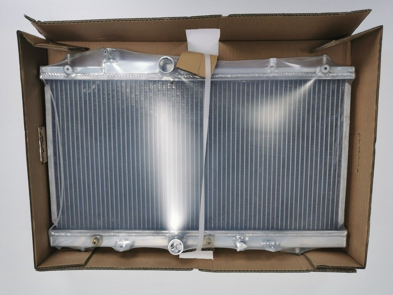 หม้อน้ำรถยนต์อลูมิเนียมทั้งใบ (RADIATOR)TOYOTA SOLUNA AL50 (โฉมเเรก-ไฟ ...