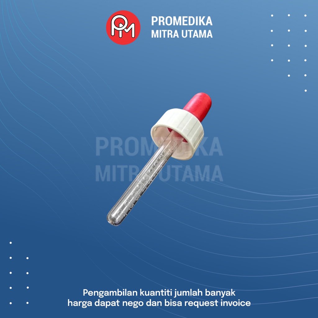Pipet Obat Dot Merah untuk pemberian sirup untuk anak ukuran 5ml ...