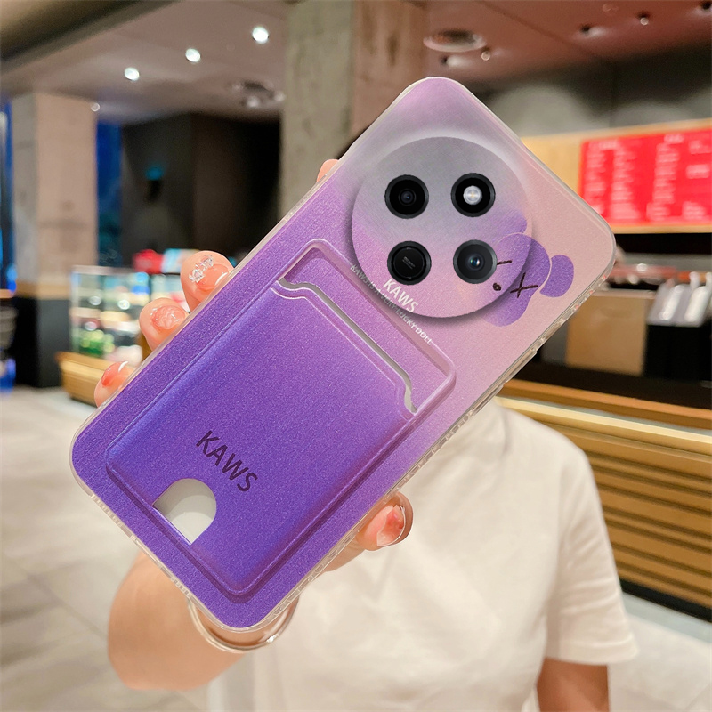 Phone cover Xiaomi Redmi 14C Back case Card Holder Wallet KWS Cute Bear ...