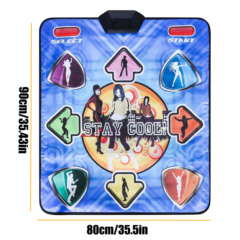 ecityshop Wireless Dance Pad Dancing Step Dance Mats Pad Pads Dancer ...