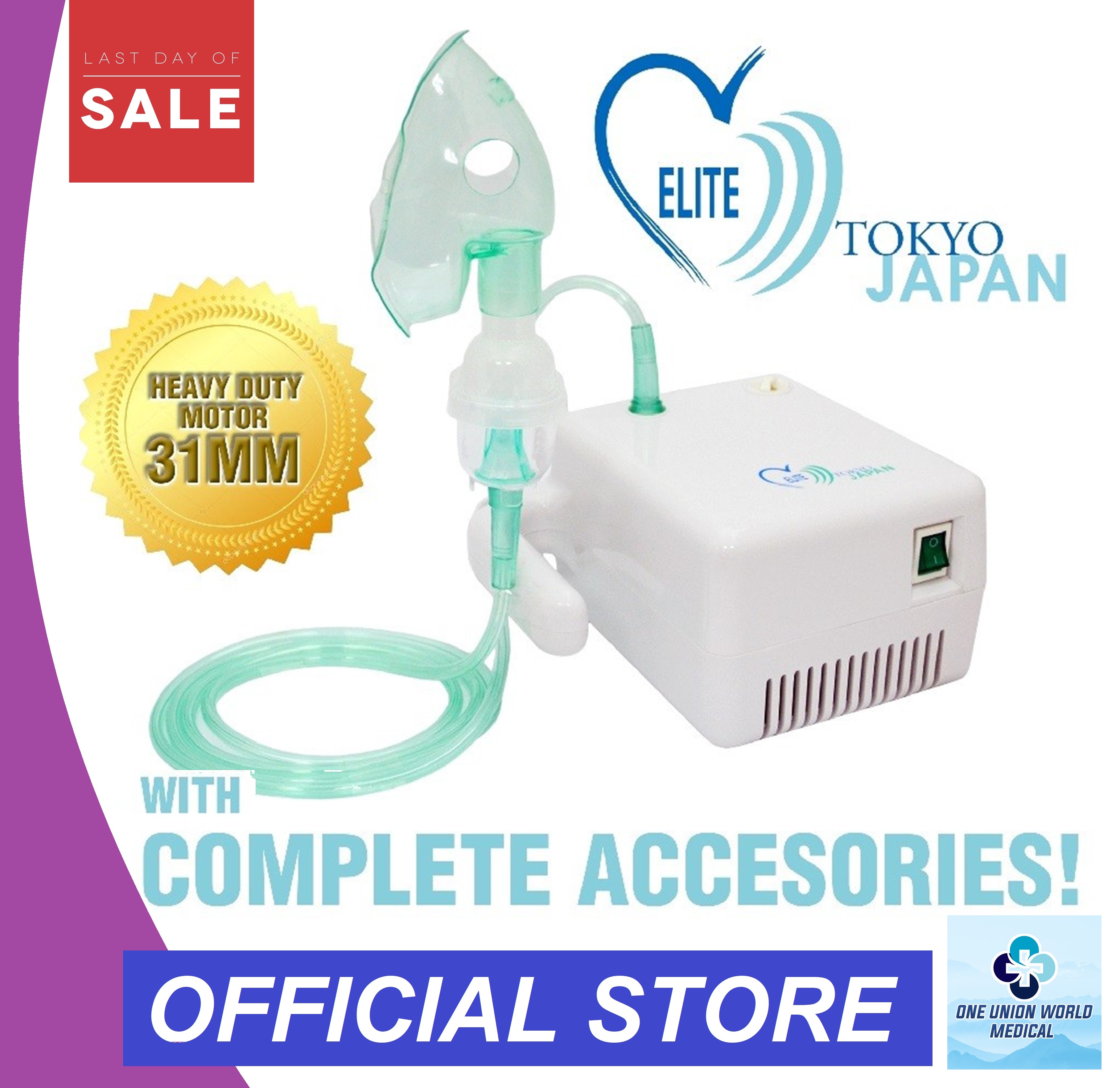 Nebulizer with Handle Tokyo Elite for both Adult and Pedia | Lazada PH
