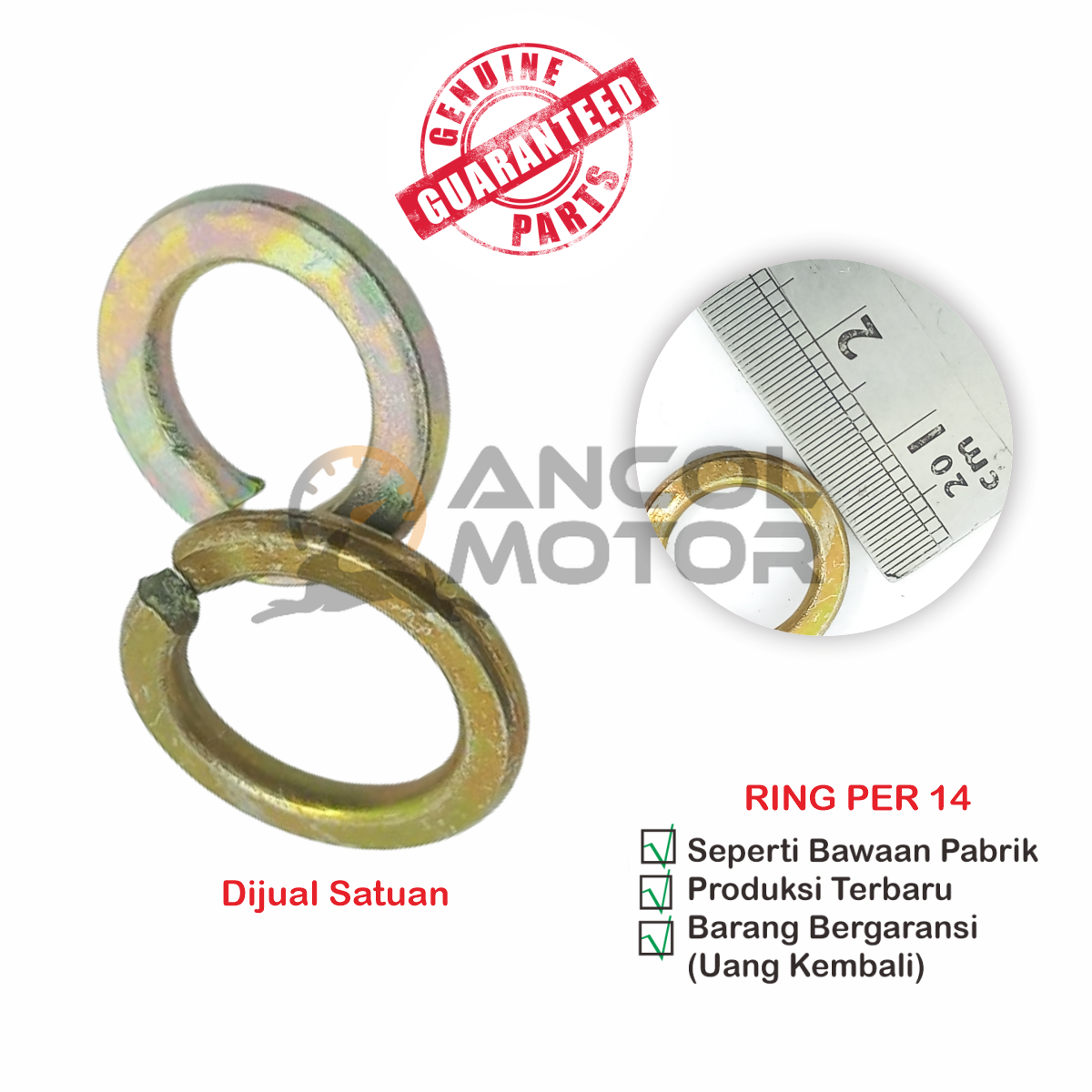 Ring Per Baut 14 atau 10mm Penahan baut | Lazada Indonesia