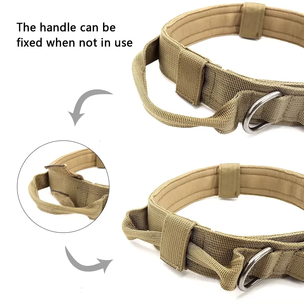Tactical Police Dog Collar Military Duarable Nylon Shepard For Medium ...