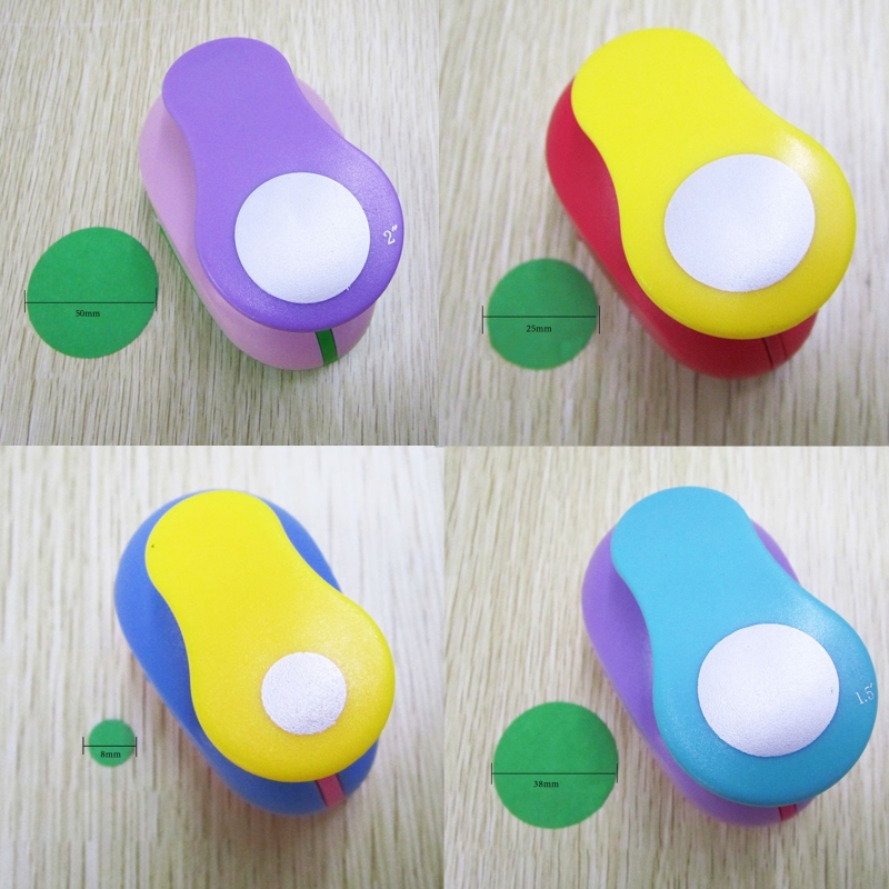Circle Punch 8/15/25/38/50mm DIY Embossing Punches Scrapbooking Machine ...