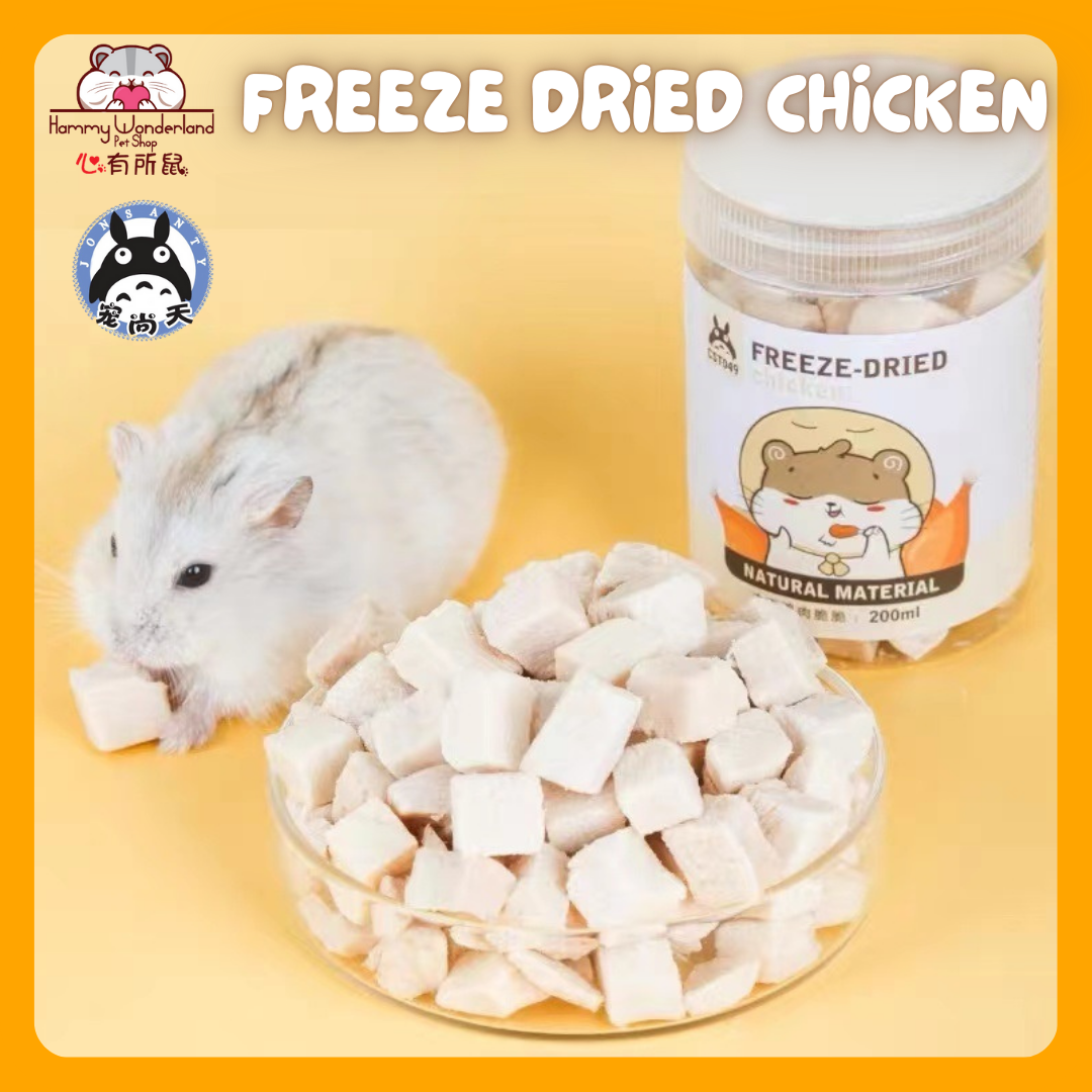 Hamster Snack Natural Freeze Dried Chicken 小宠仓鼠冻干鸡肉 | Lazada