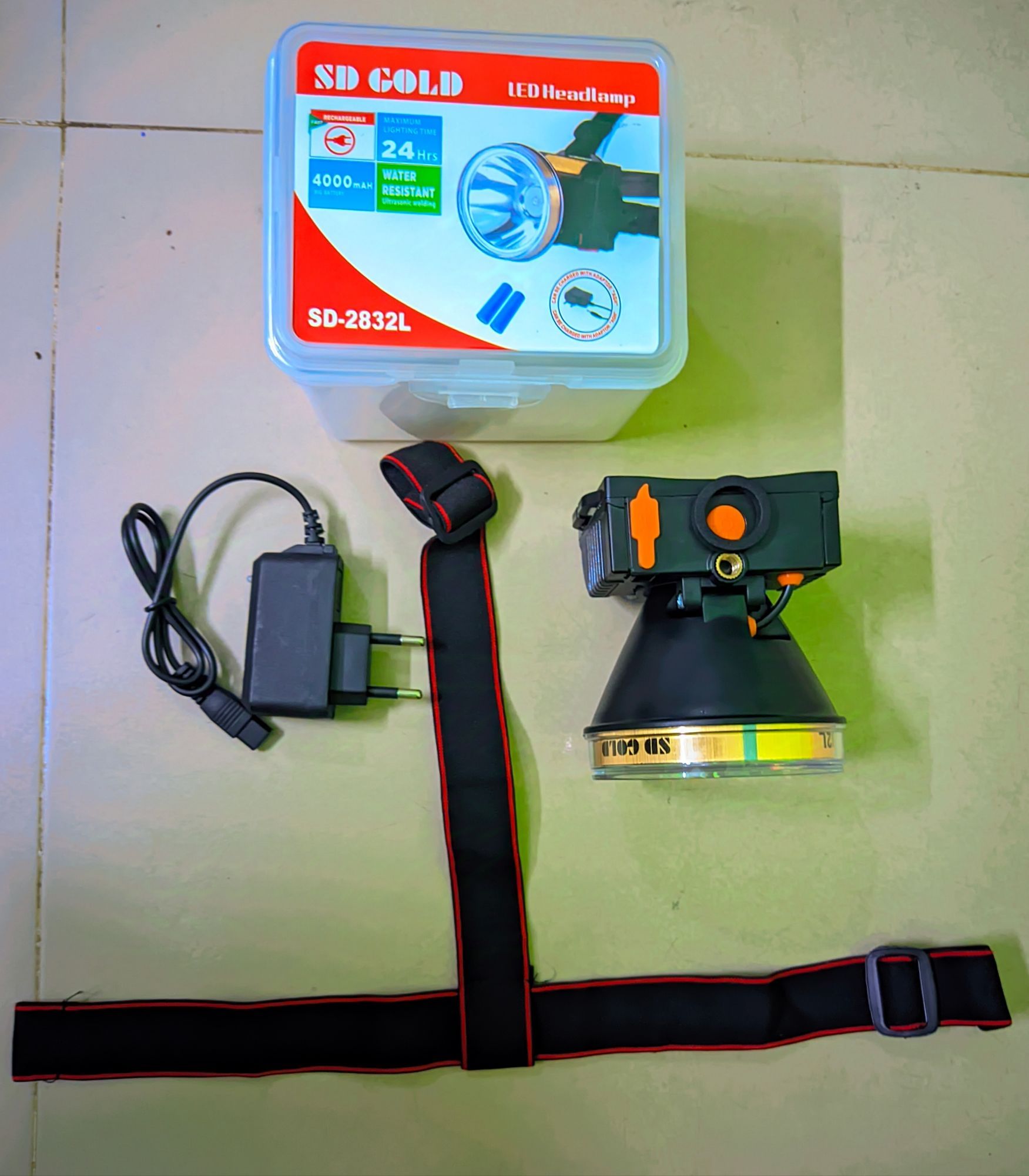 Multifunction Rechargeable LED Headlamp USB Powered | MNK SHOP | Daraz.com.bd