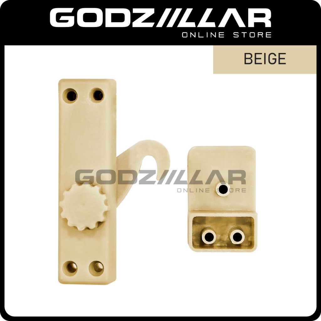 (6 Color) PVC Folding Door Lock With Screw PVC Door Lock Handle Sliding ...