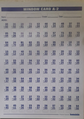 YMS Window Card A-2 10pcs | Lazada PH