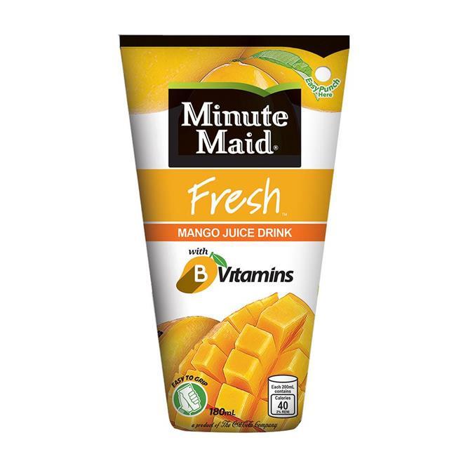 Minute Maid Fresh Mango Juice Drink 180ml | Lazada PH