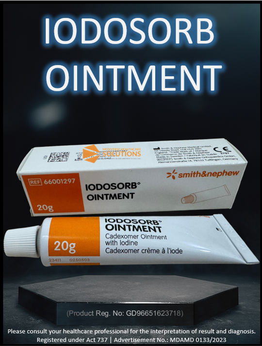 (Exp: 6/2025) Smith & Nephew Iodosorb ointment 20g S&N 施樂輝 66001297 ...