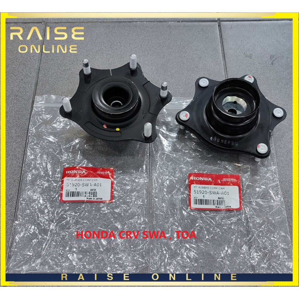 100% ORIGINAL HONDA CRV SWA 2007-2012 TOA 2013-2018 SHOCK ABSORBER MOUNTING FRONT (51920-SWA-A01 ...