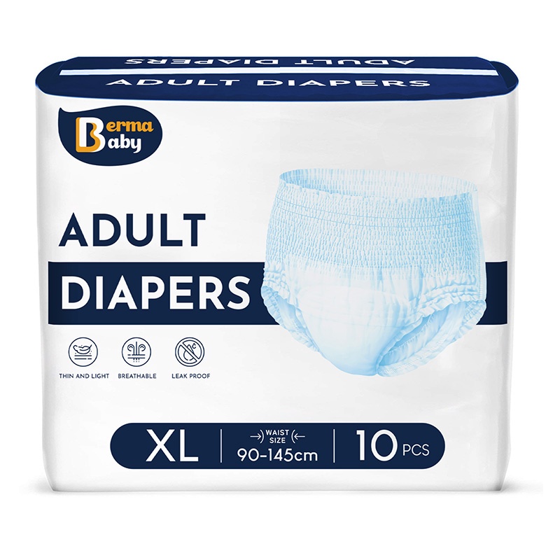 10 Pcspack Adult Diaper Pant Adult Diaper Soft Breathable Adult Diaper Pants Lightweight Pants