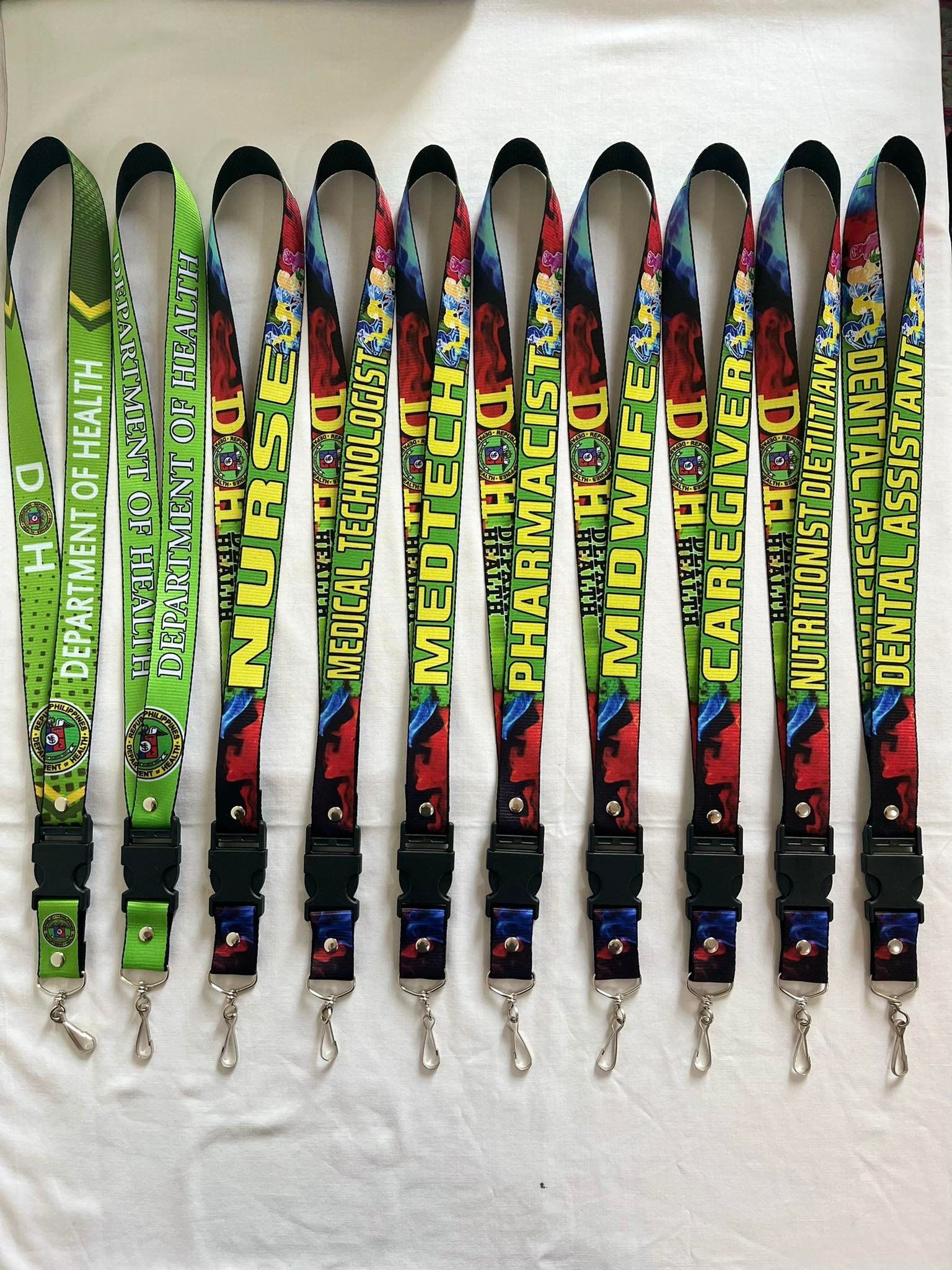 DEPARTMENT OF HEALTH DOH ID LACE LANYARD | Lazada PH