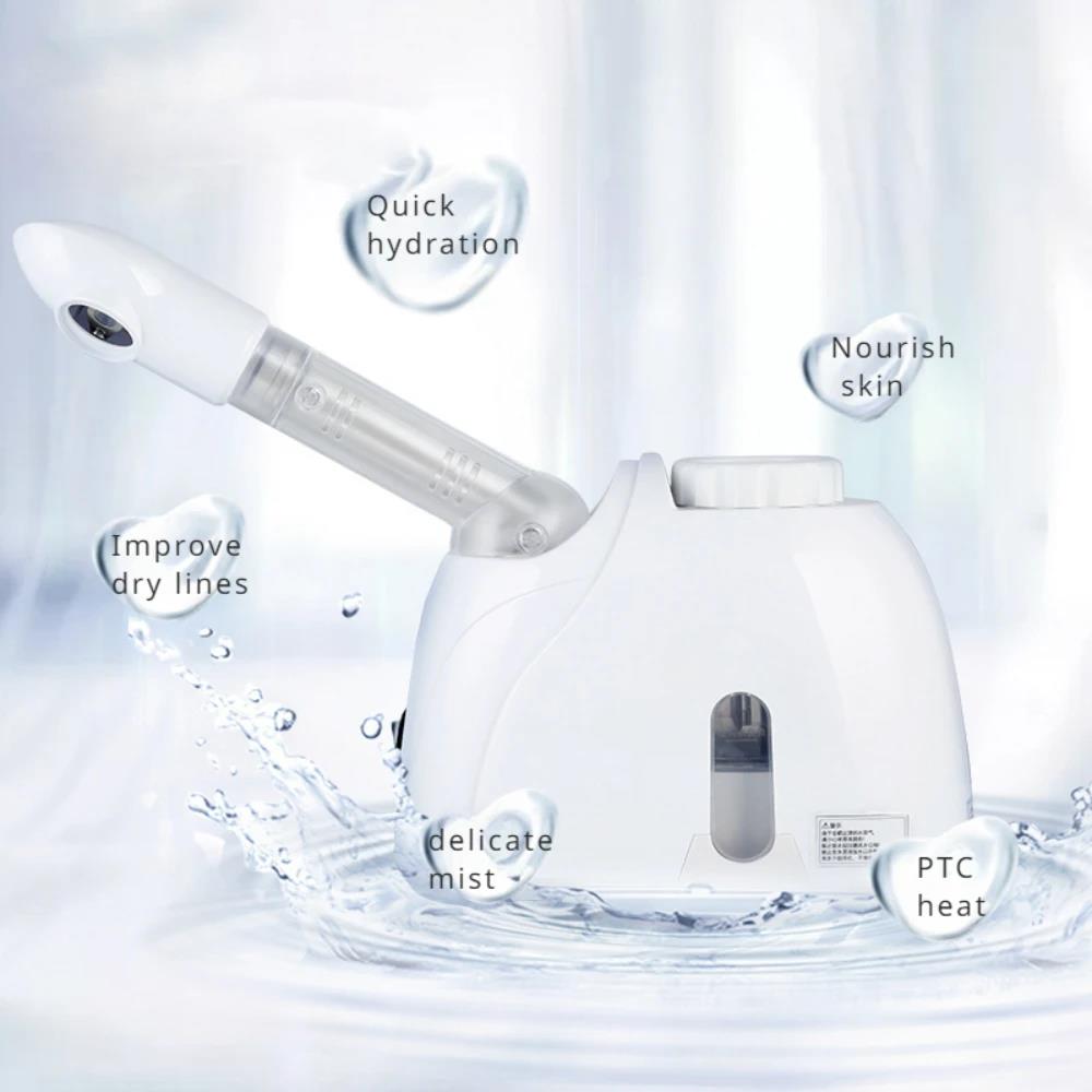 Facial Steamer Warm Mist Humidifier Face Deep Clean Nano Moisturizer ...