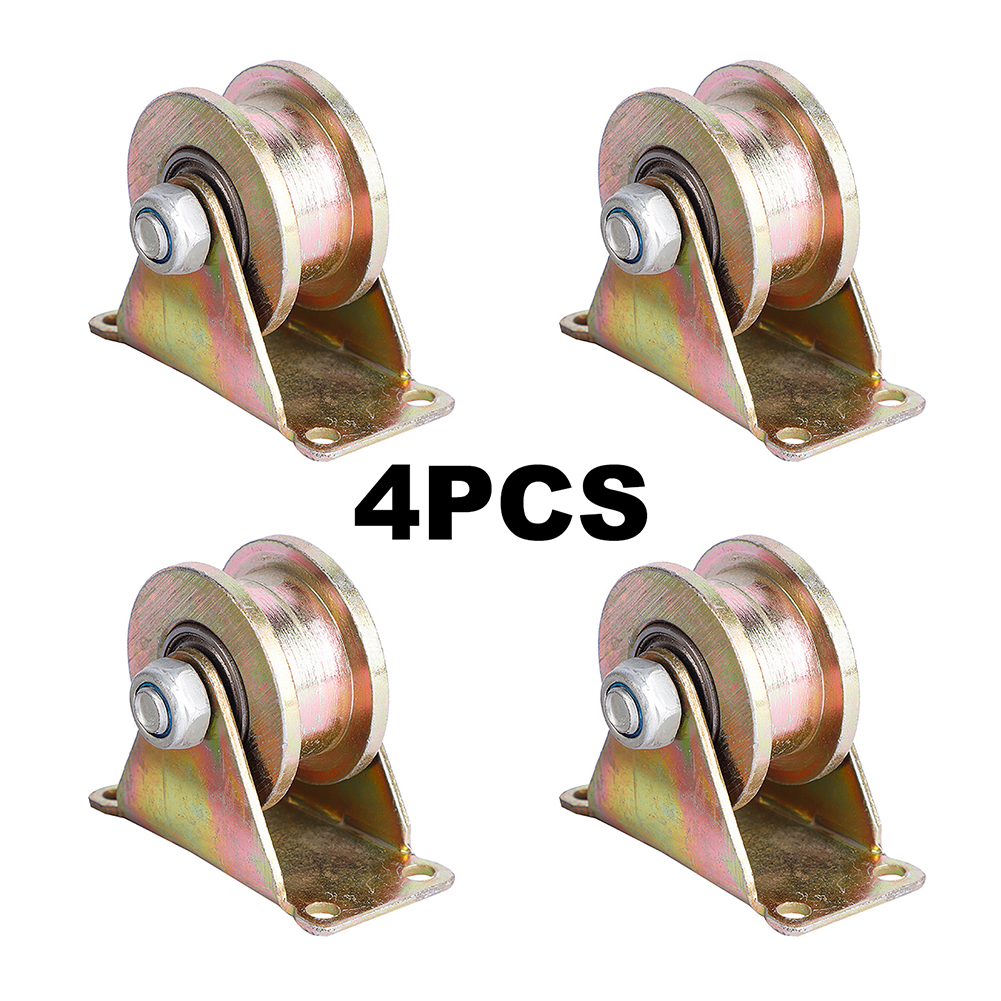 V Type Pulley Roller 304 Stainless Steel Sliding Gate Roller Wheel ...