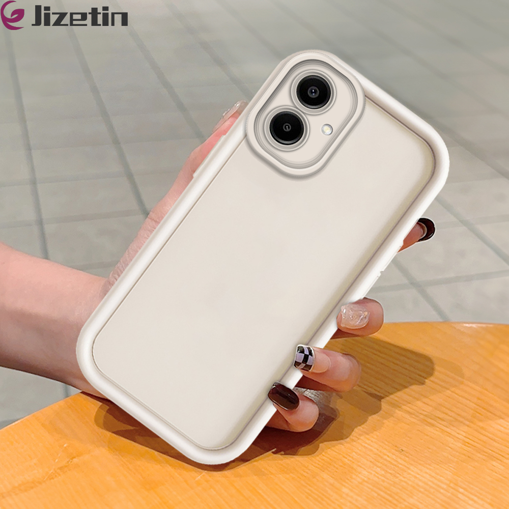 Jizetin for Samsung A06 Back Cover Classical Color Ladder Camera Soft ...