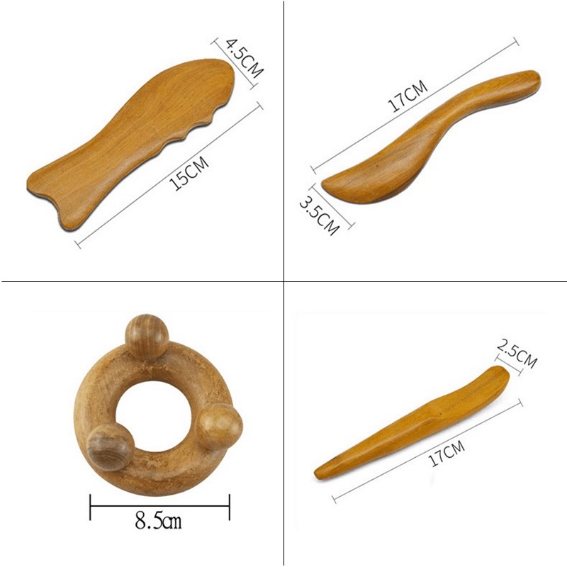 Vietnam Fragrant Wood Massager Presotherapy Tools Body Foot Reflexology ...