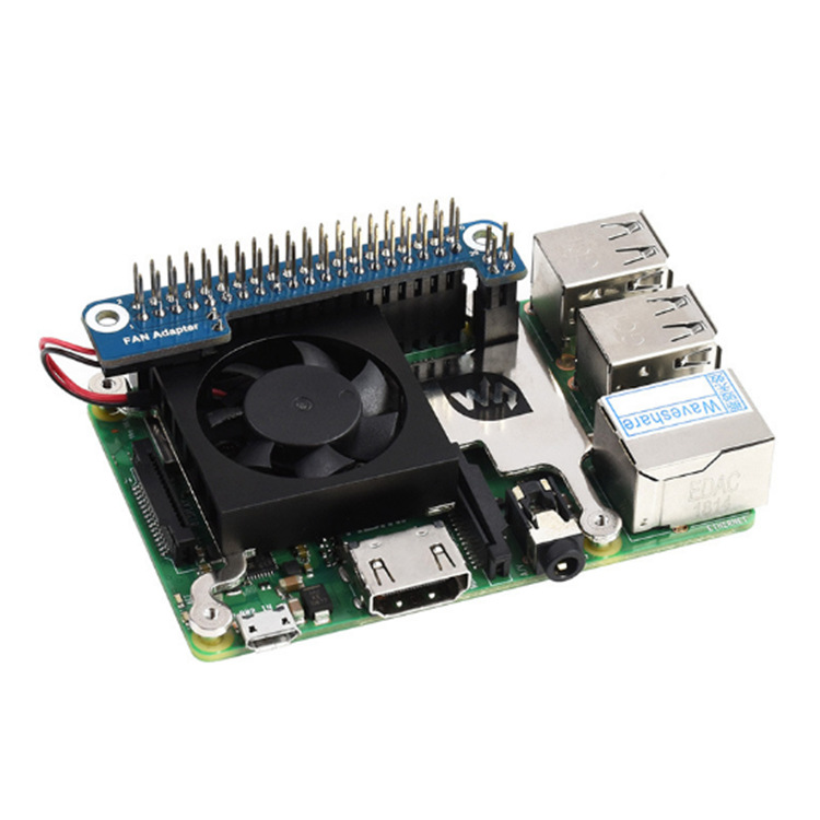 Light Snow Raspberry Pi CPU Cooling Fan Belt GPIO Interface Switchboard ...