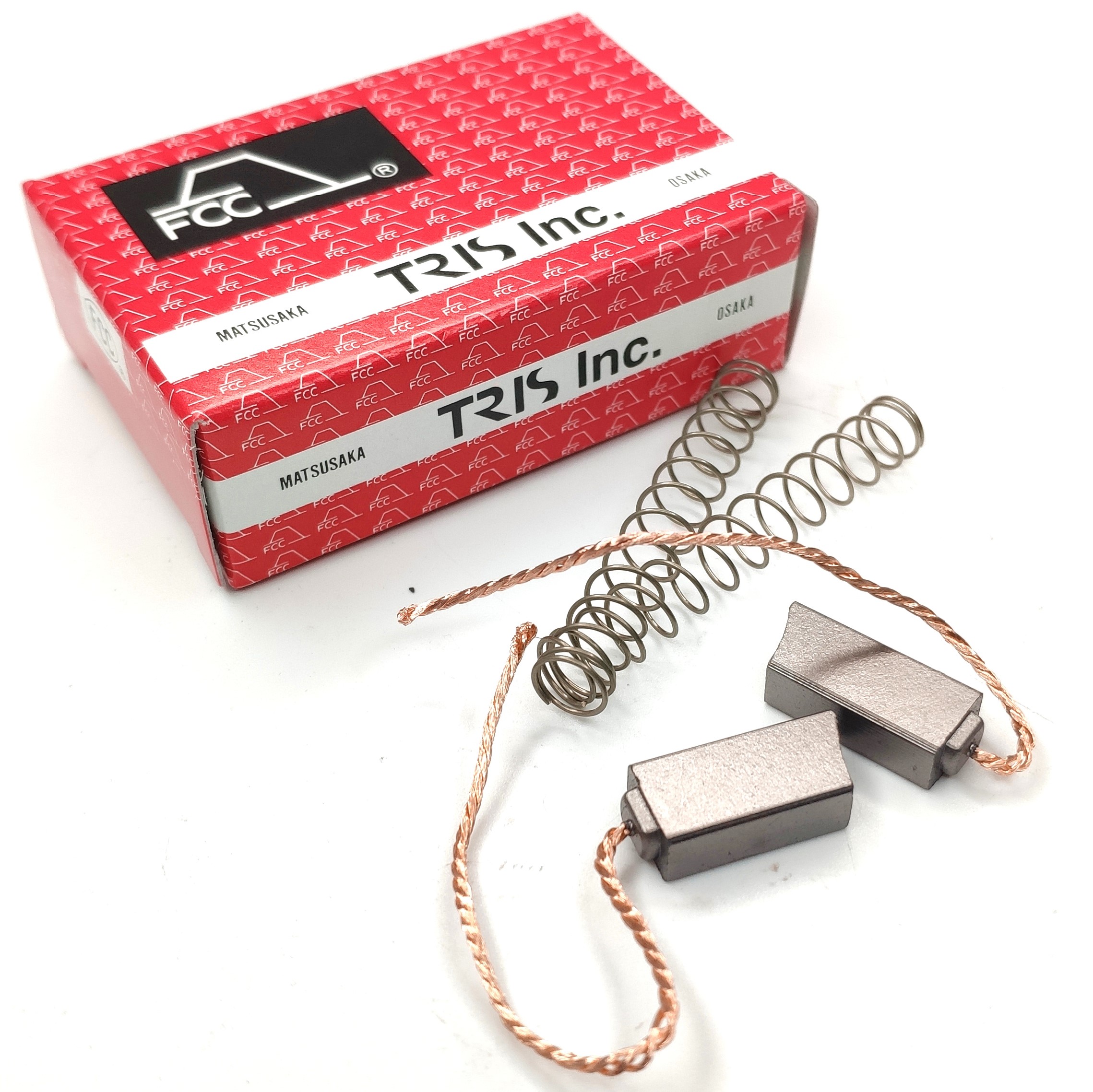 FCC Alternator Brush Carbon Brush Fits Toyota 3K 4K 12R Tamaraw FX 5K ...