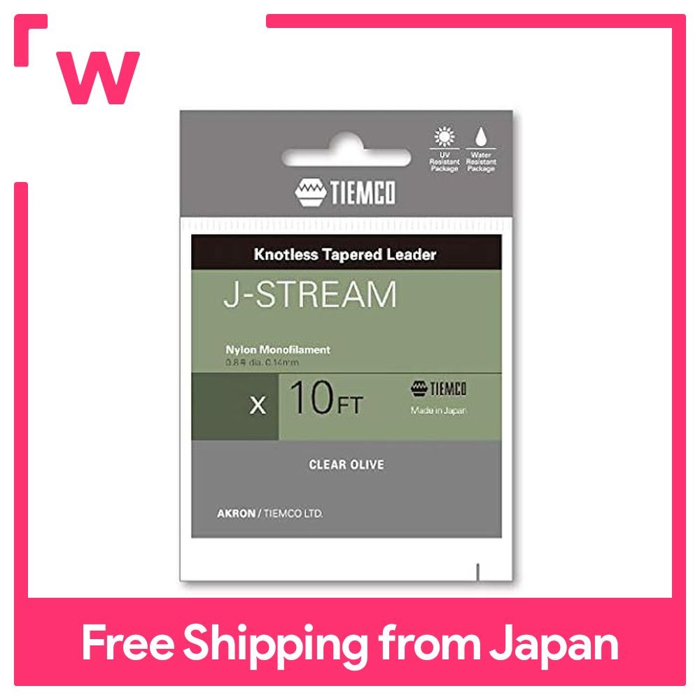 TIEMCO J Stream Leader 10ft 4X | Lazada PH