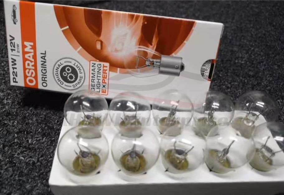 OSRAM Bulb 12V 21W- 1 pin (1141 Reverse OLD Model) (100% ORIGINAL) | Lazada