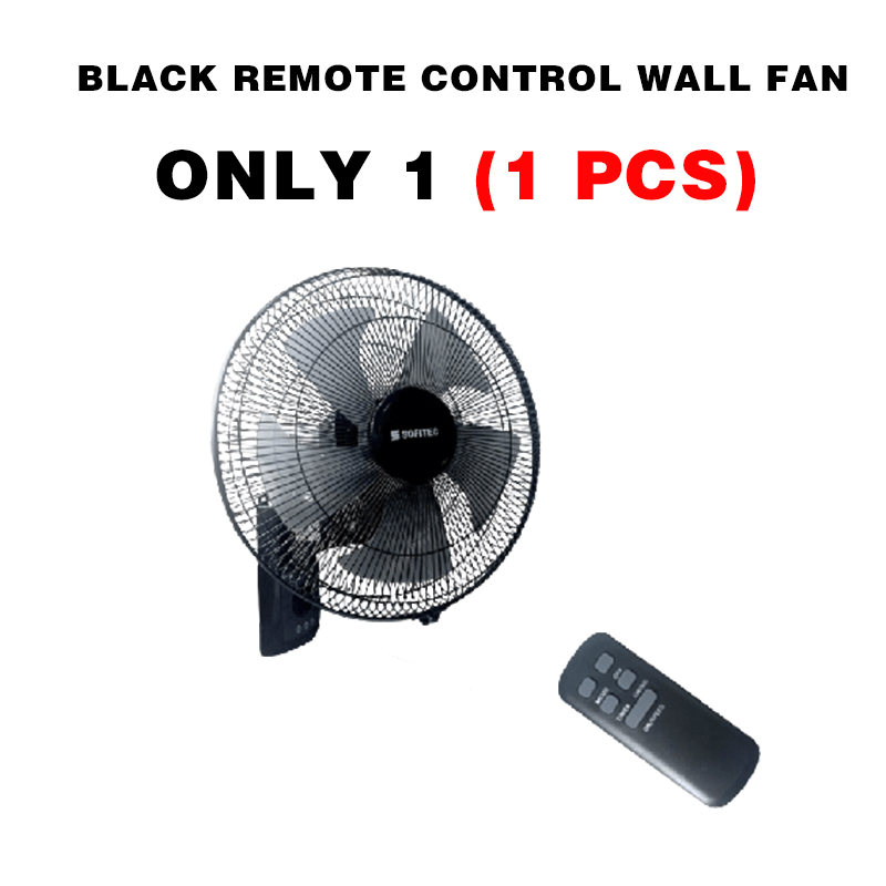 Electric Remote Control Wall Fan 16"electric fan Sofitec SWF-9242-16 ...