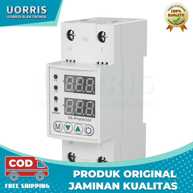Alat Pemutus Tegangan Listrik Berlebih Otomatis Self-recoverable 220V ...