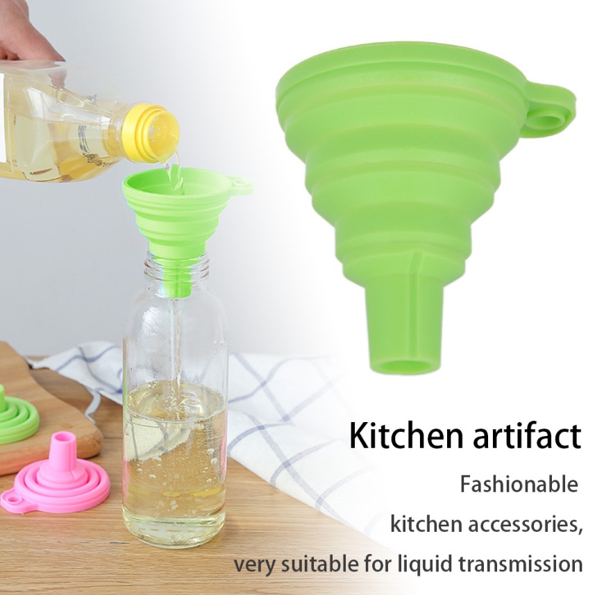 Engine Funnel Car Universal Silicone Liquid Funnel Washer Fluid Change ...