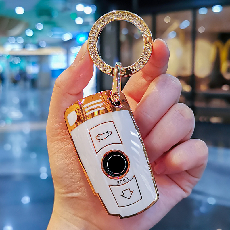 【GourmetWorld】Tpu Smart Key Case Cover Fob For Bmw E60 E61 E70 E81 E87 ...