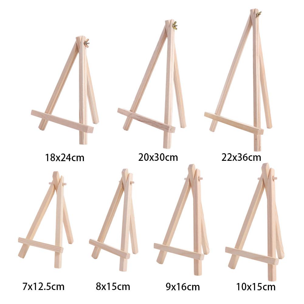 Holder Painting & Sketch Wood Mini Easel Foldable Portable Triangle ...