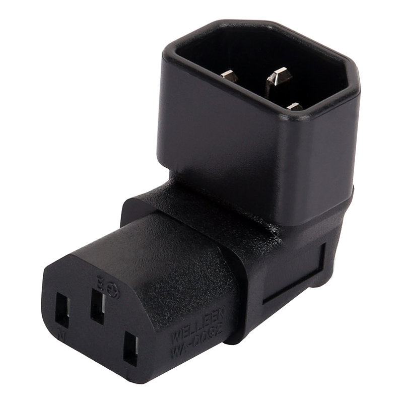 2025 New 3pin Male To Female Extend 90 Degree Down Up Angle AC ...