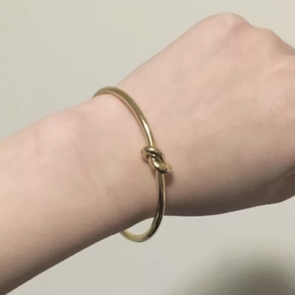 [พร้อมส่ง] แท้100%🔥 Celine Knot Extra-thin Bracelet กำไลเซลีน | Lazada ...