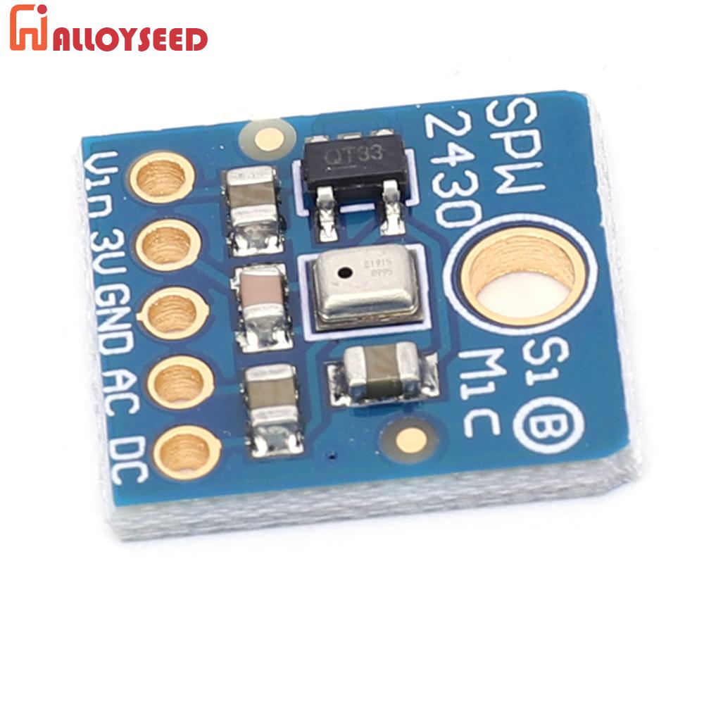 SPW2430 MEMS Microphone Sound Detection Sensor Module 100-10KHz Microphone Detection Board High ...