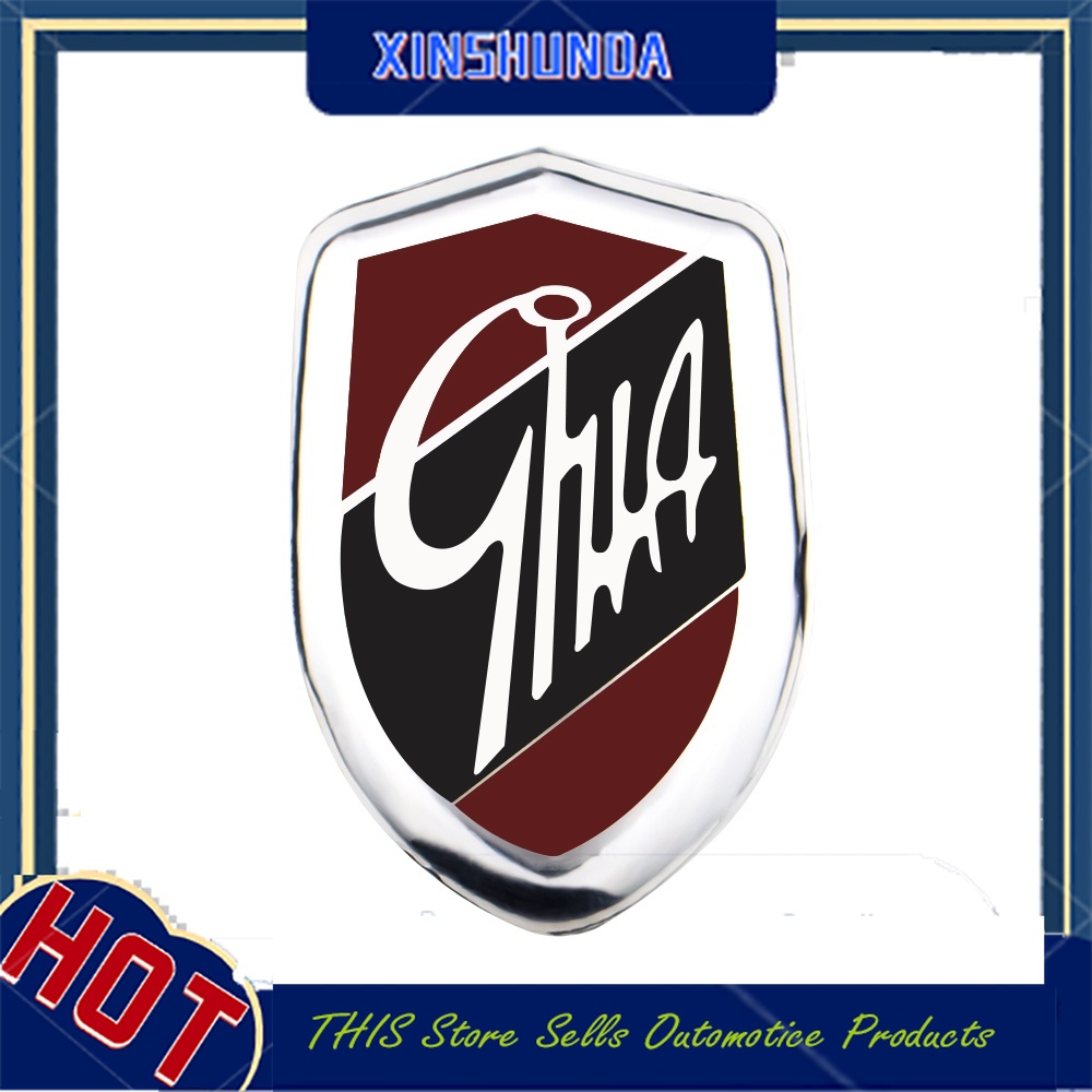 XSD Car Emblem Sticker GHIA Side Shield Logo Marked Stickers for Ford ...