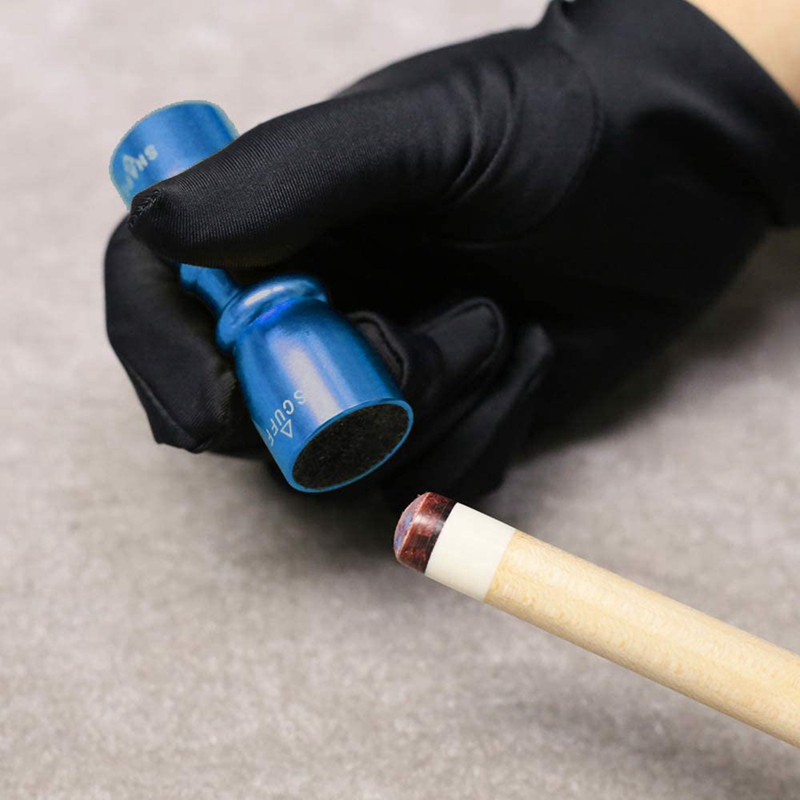 3 in 1 Pool Cue Tip Shaper Cone Shaped Scuffer Metal Portable Snooker ...