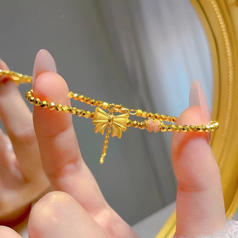 【Innovative designs】Exquisite Broken Silver Several Two Style Gold ...