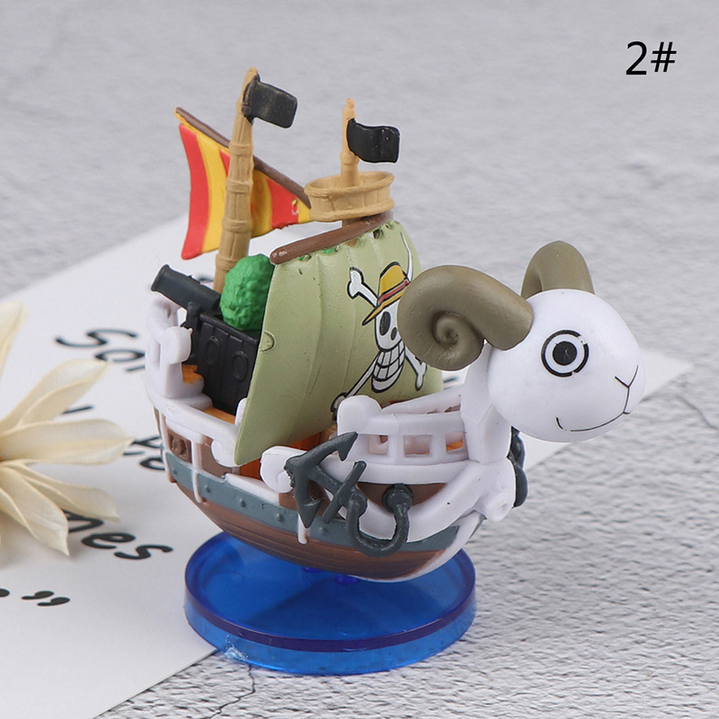 1Pc One Piece Going Merry Thousand Sunny Grand Pirate Ship Action ...
