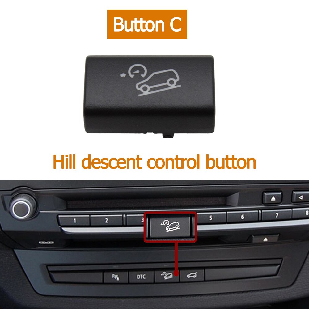 Car Dashboard Ac Ventilated Buttons Auto Ingnition Parking Swithes ...