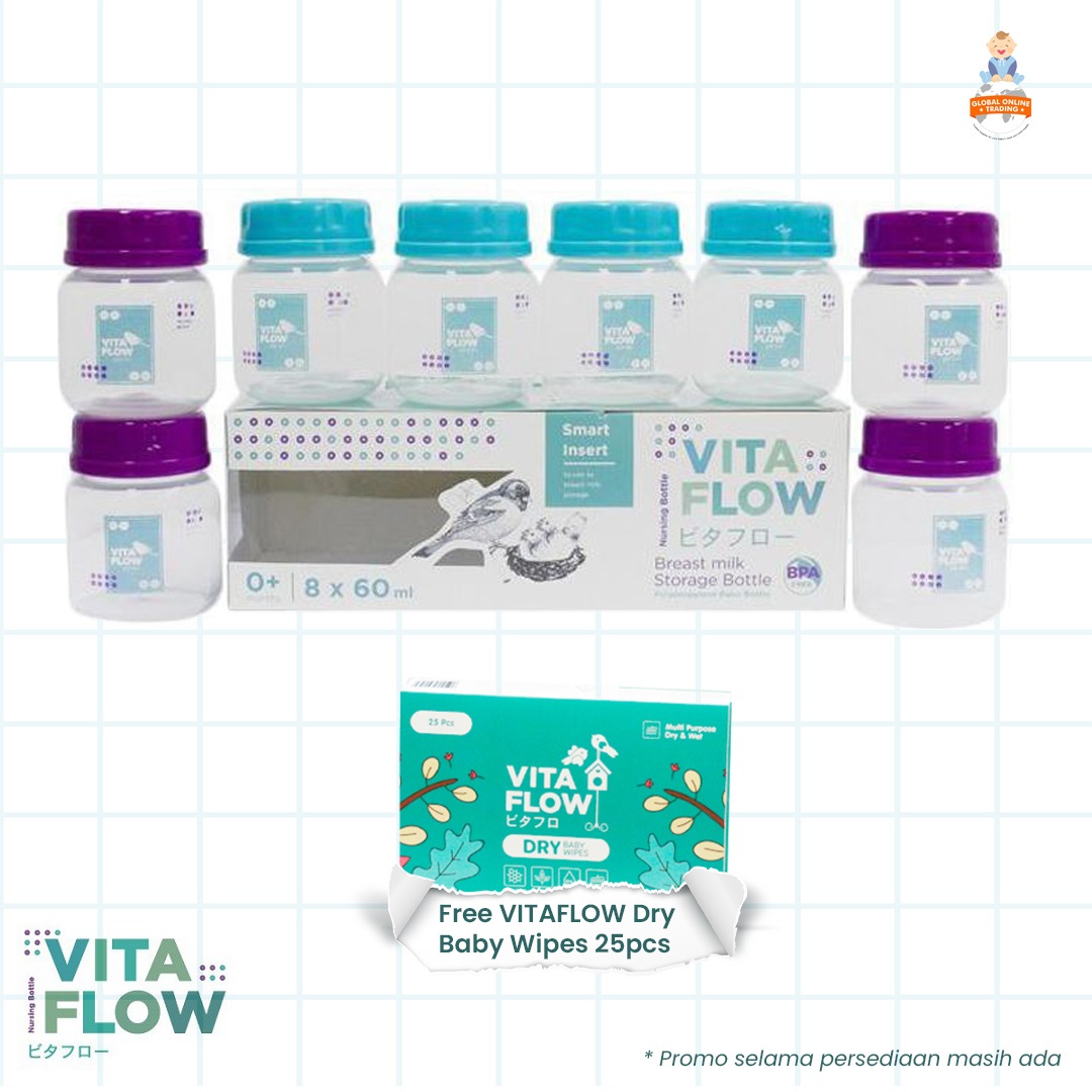 Vita Flow - Botol ASI 60ml (isi 8) | Lazada Indonesia
