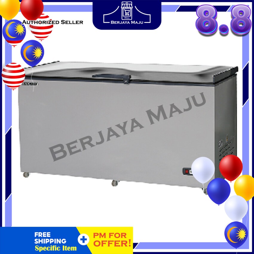 Sakato 630L 1 Door Stainless Steel Top Chest Freezer SF-656-SST | Lazada