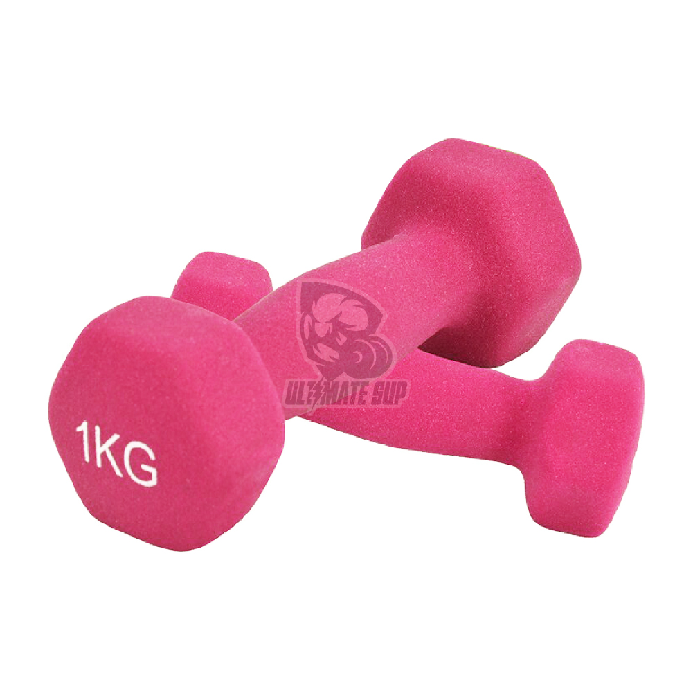 UltimateSup Neoprene Dumbbell, Dumbbell Set, 7kg 6kg 5kg 4kg 3kg 2kg ...