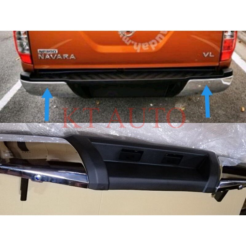 NISSAN D23T NAVARA NP300 REAR BUMPER/ BUMPER BELAKANG 85010-4JA4A | Lazada