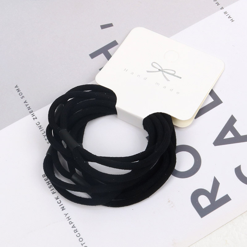 5 Pack 2 in 1 Milk Curry Gradient Basic Hair Rope Hair Rope Head Rope ...