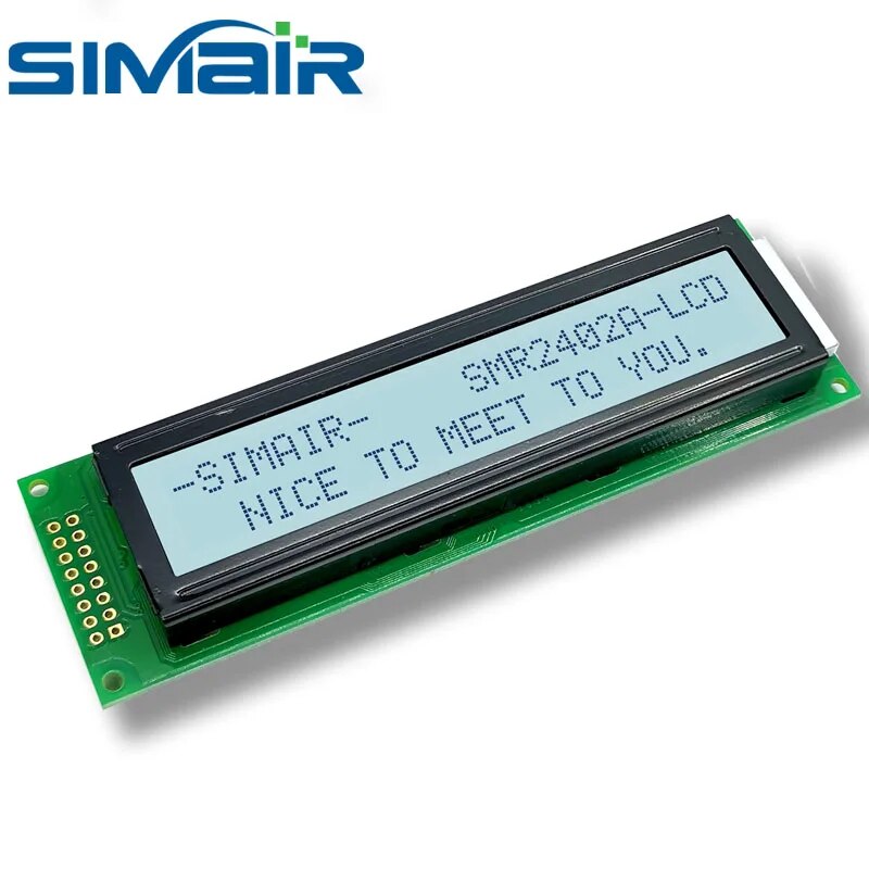 【Hot item】 5/3.3v STN cob blue/ 24*2 panel screen 24x2 character LCD ...