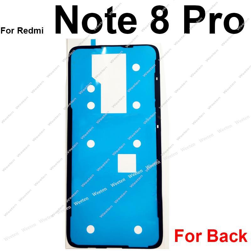 NEW 【7efc9af3】Back Battery Cover Adhesive Sticker For Xiaomi Redmi 10 9 ...