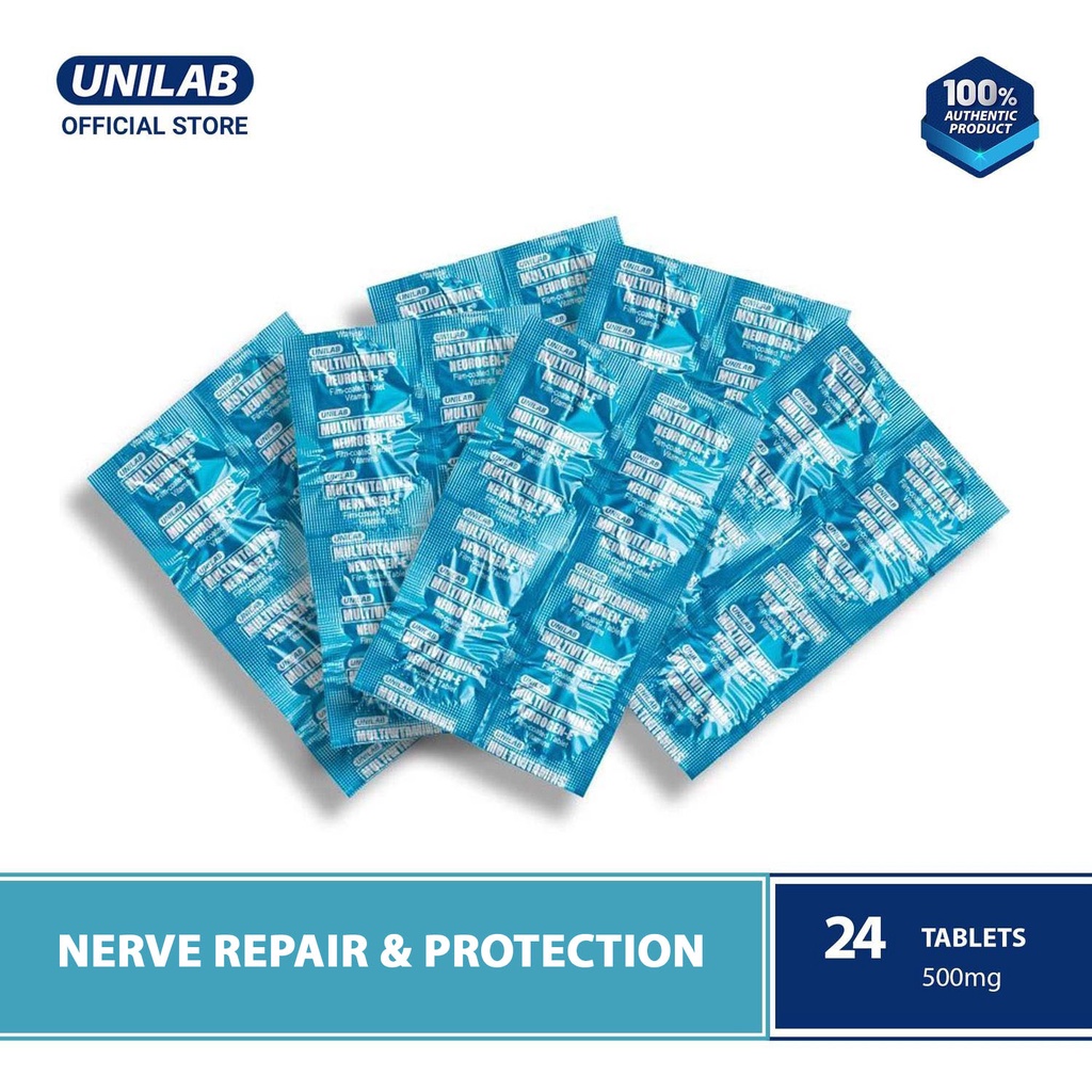 Unilab Neurogen E with Vitamin E and B Complex 24 Tablets - Relief from ...