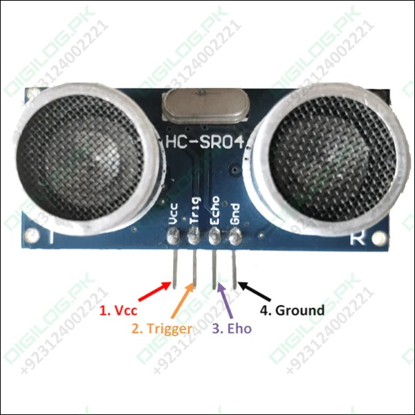 Arduino Ultrasonic Sensor Hc-sr04 Hc Sr04 | Daraz.pk